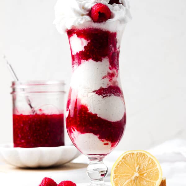 Champagne Float With Raspberry Jam (Mocktail & Cocktail) - Allianna's ...